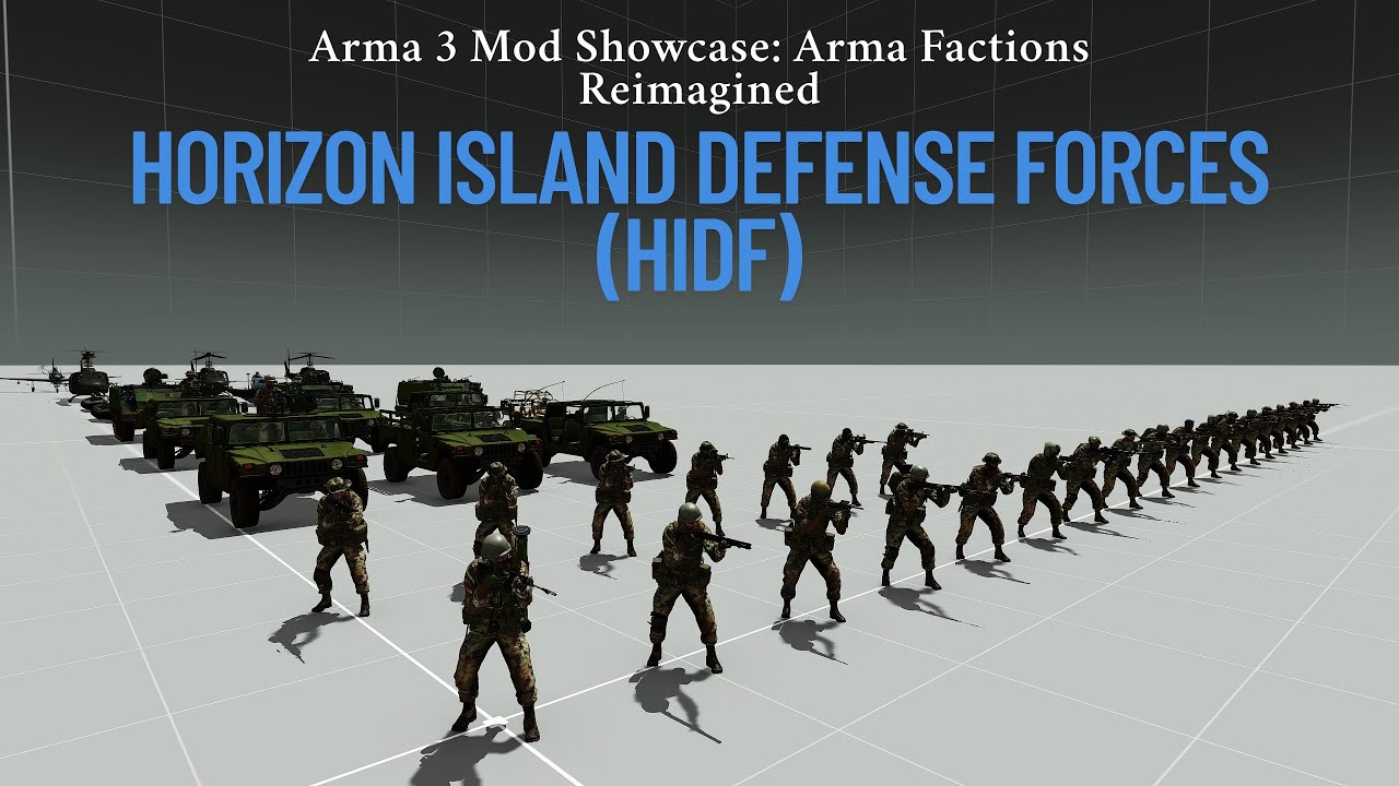 Arma 3 Mod Showcase: Arma Factions Reimagined: Horizon Island Defense ...