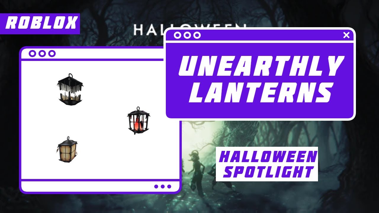 🏮How to get the 'Unearthly Lanterns' | Halloween Spotlight | Roblox - YouTube