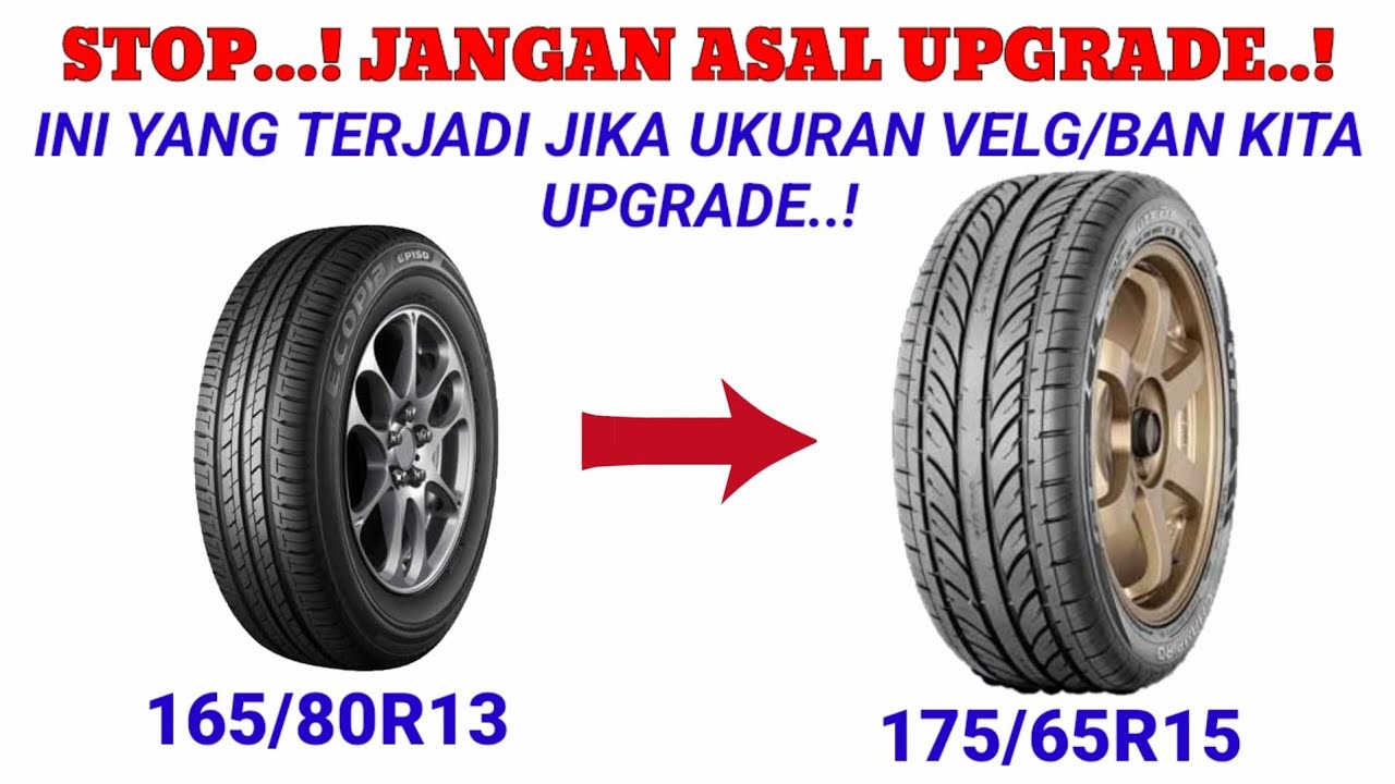 Efek upgrade ukuran Ban yang Tidak Sesuai - YouTube