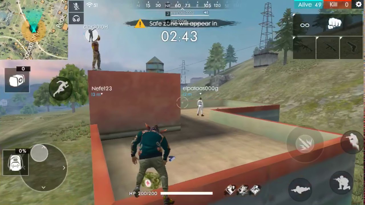 FREE FIRE FULL CONTROL PLAY PART 1 - YouTube