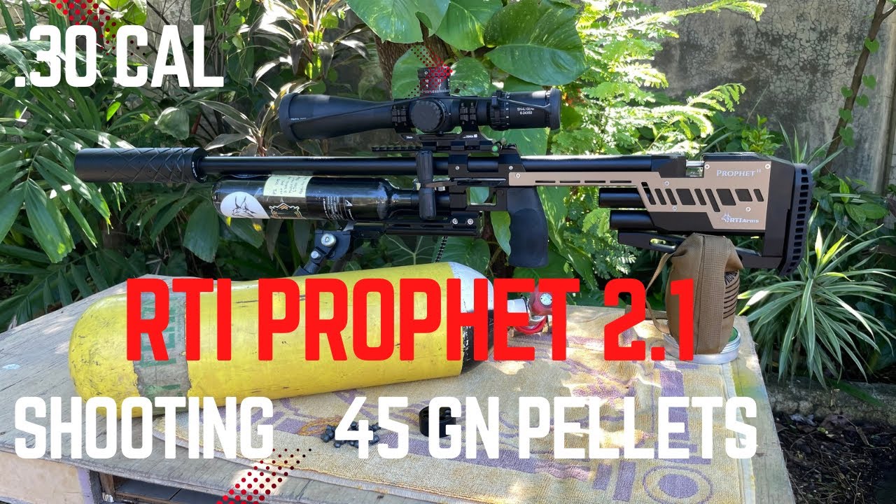 RTI Prophet 2.1 Target Shooting at 50M using .30Cal pellets |English ...
