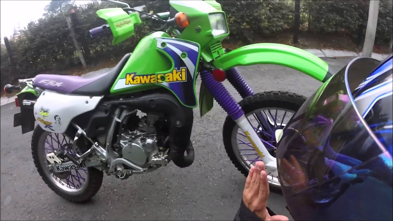 MFP kawasaki kmx 125 Prueba 2 - YouTube