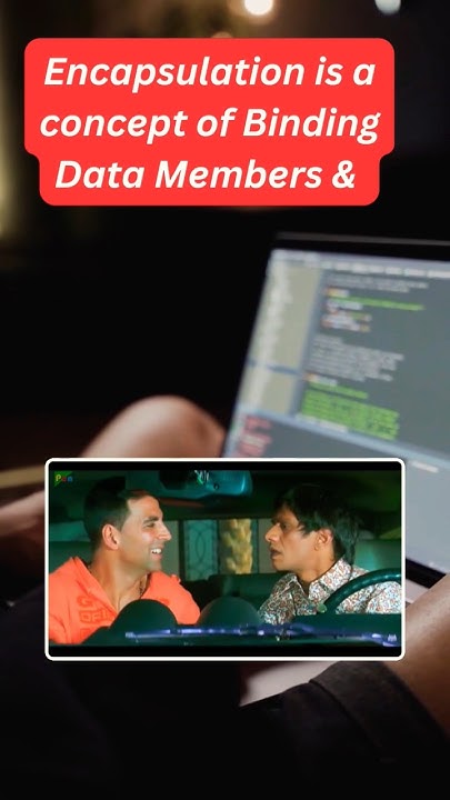 Encapsulation & Abstraction in OOPs part-2 | #shorts #oops #java #c++ - YouTube