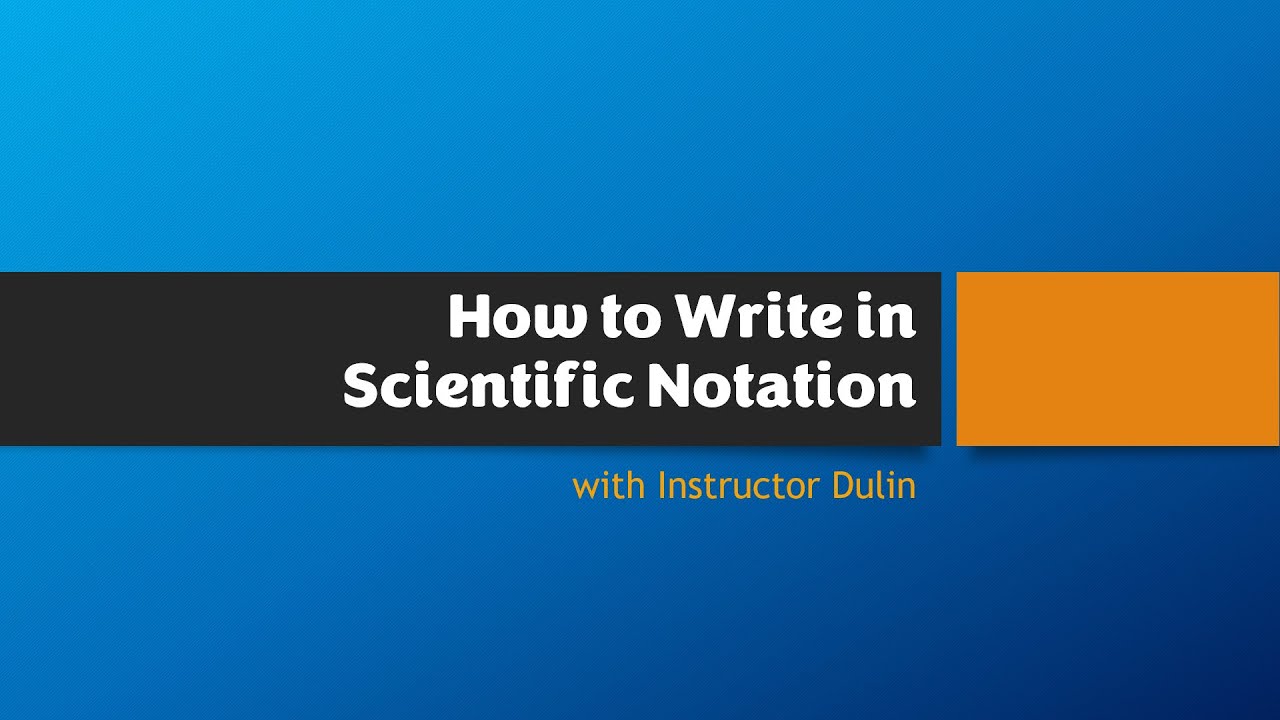 Scientific Notation Explained | Conversions, Calculations & Practice Problems for Chemistry ...