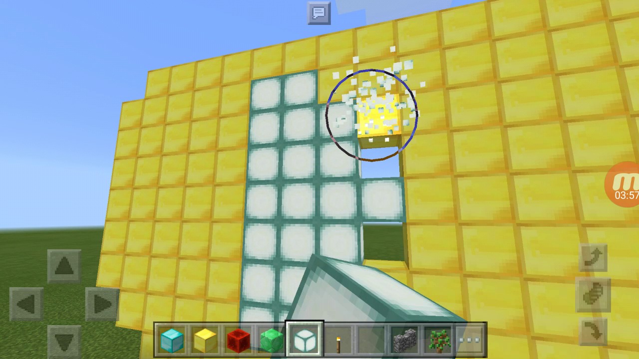 Making some Play Buttons | Minecraft pe - YouTube