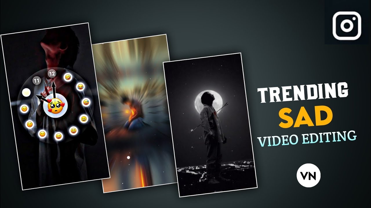 New Trending Sad Status Video Editing | Sad Status Video Kaise Banaye ...