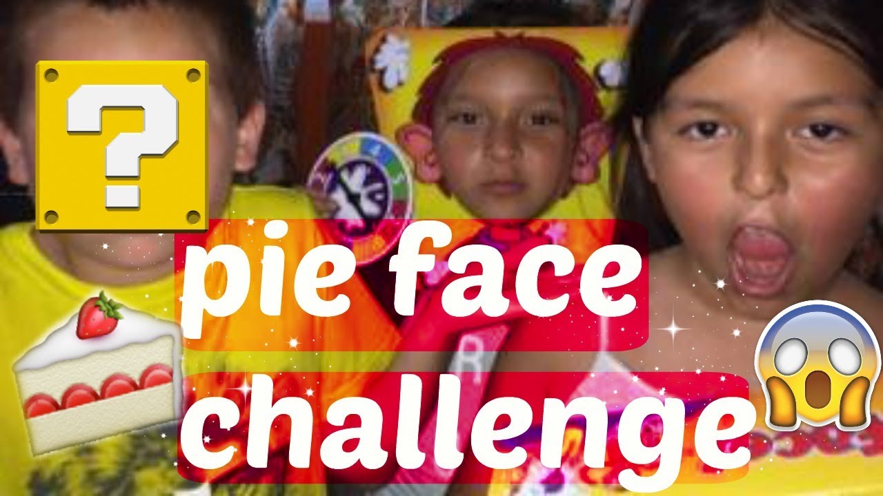pie face challenge - YouTube