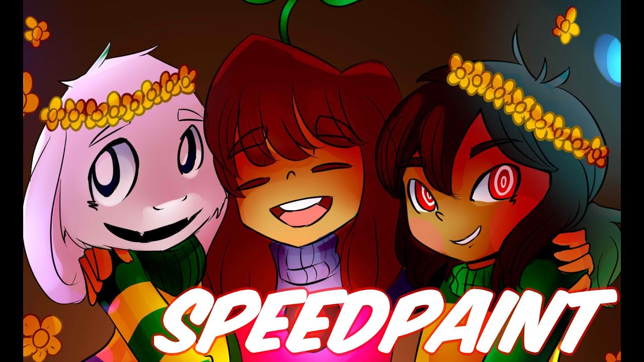 SPEEDPAINT -Undertale- Thank You - YouTube