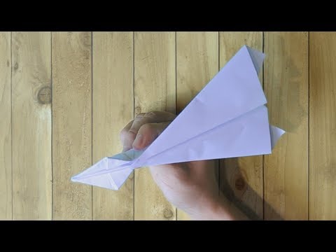 How to make a Spinner Paper Airplane - YouTube