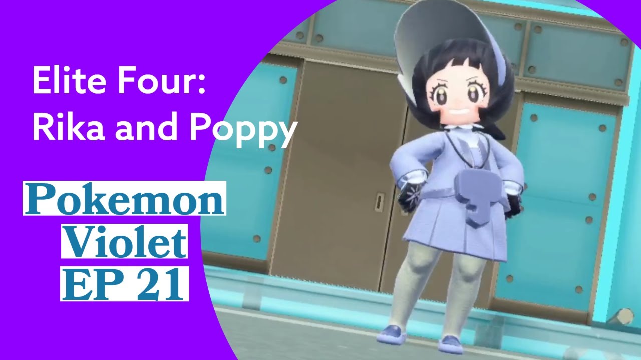 Elite Four: Rika and Poppy | Pokemon Violet[21] - YouTube
