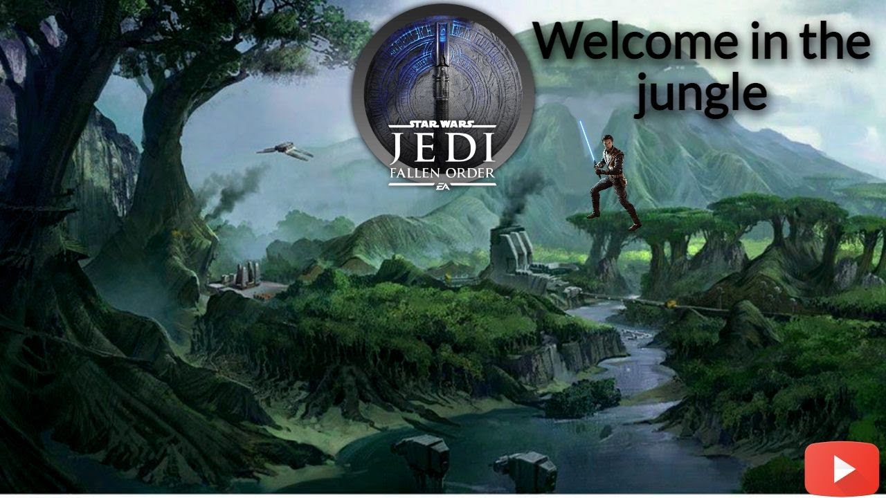 GAMEPLAY: Star Wars Jedi: Fallen Order - WELCOME TO THE JUNGLE- #14 ...