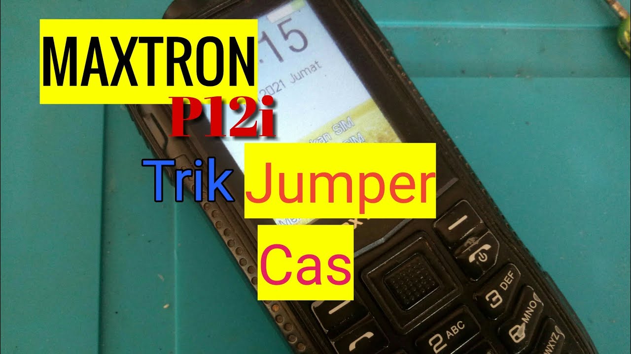 Jumper Jalur Cas Maxtron P12i - YouTube