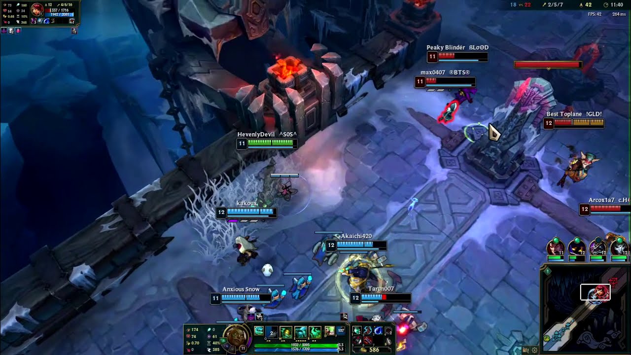 Illaoi is fun to play | ARAM | League of Legends [ 100% Gameplay ...