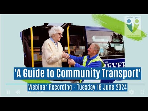 'A Guide to Community Transport' Webinar - YouTube