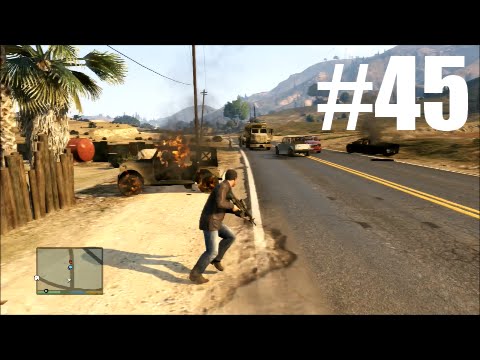 Grand Theft Auto 5 - Story Mission 45 - Military Hardware - GTA V Gameplay Walkthrough No commentary