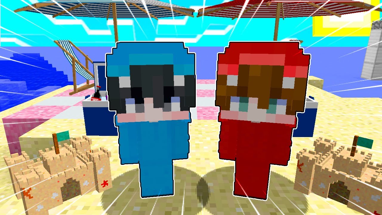 Cuido a DAGAR y NACHO BEBES en LA PLAYA!!! 😍 Dagar y Nacho en Minecraft ...