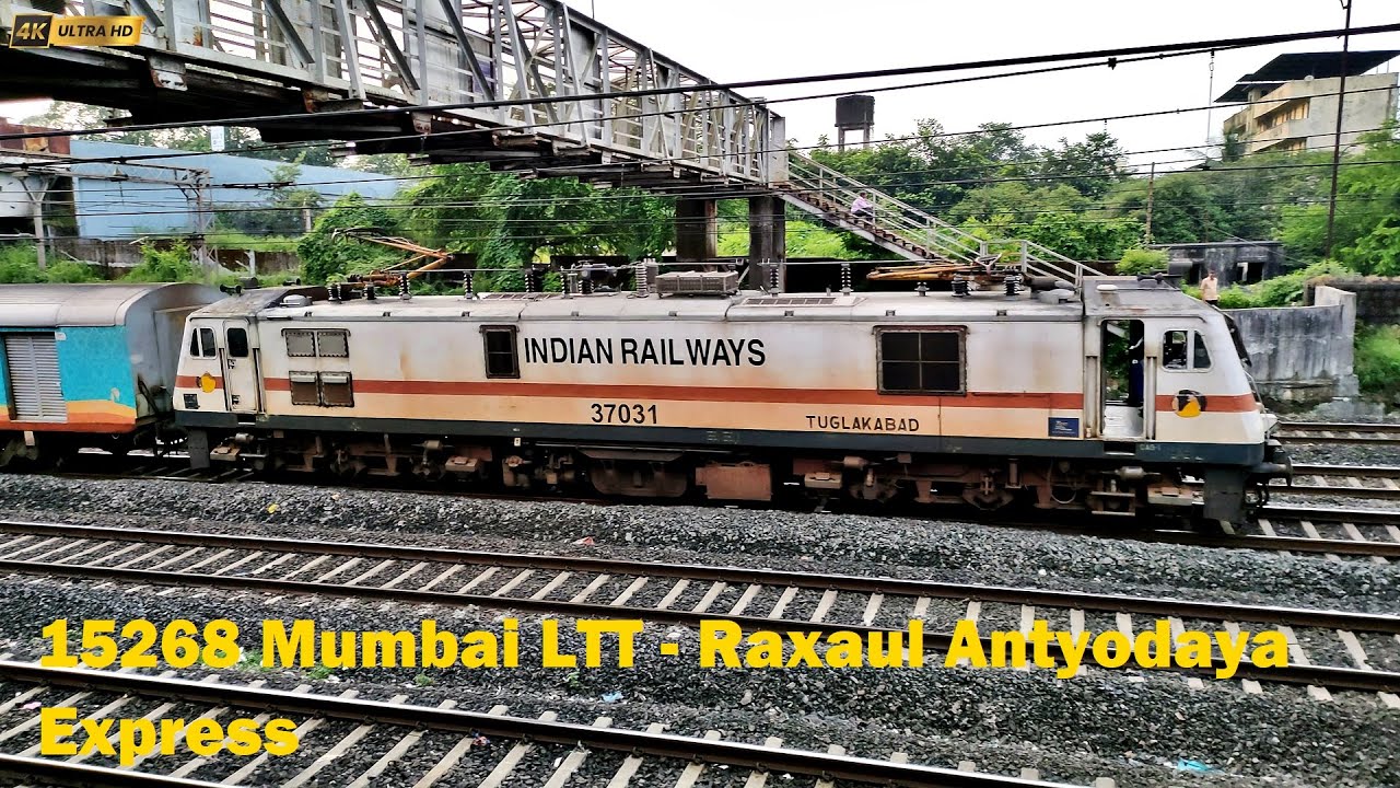 [4K | ULTRA HD] TKD WAP7 Takes Charge Of Antyodaya Express | # ...