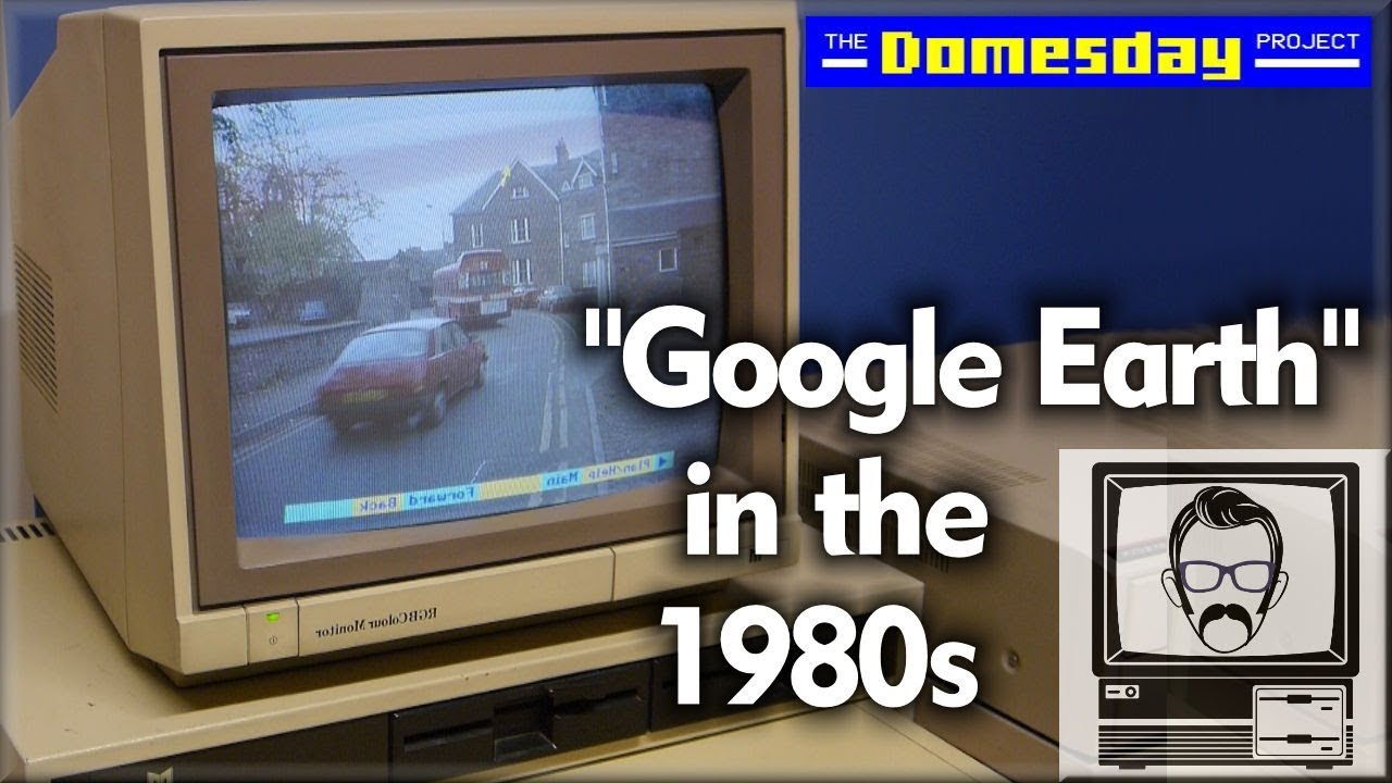 Walk Around an 80s City with LASERDISC! The Domesday Project | Nostalgia Nerd - YouTube