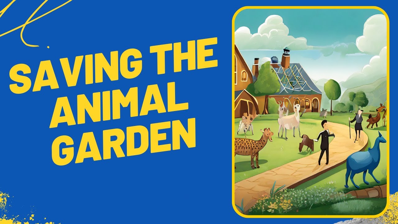 Saving the Animal Garden - Audio Story - YouTube