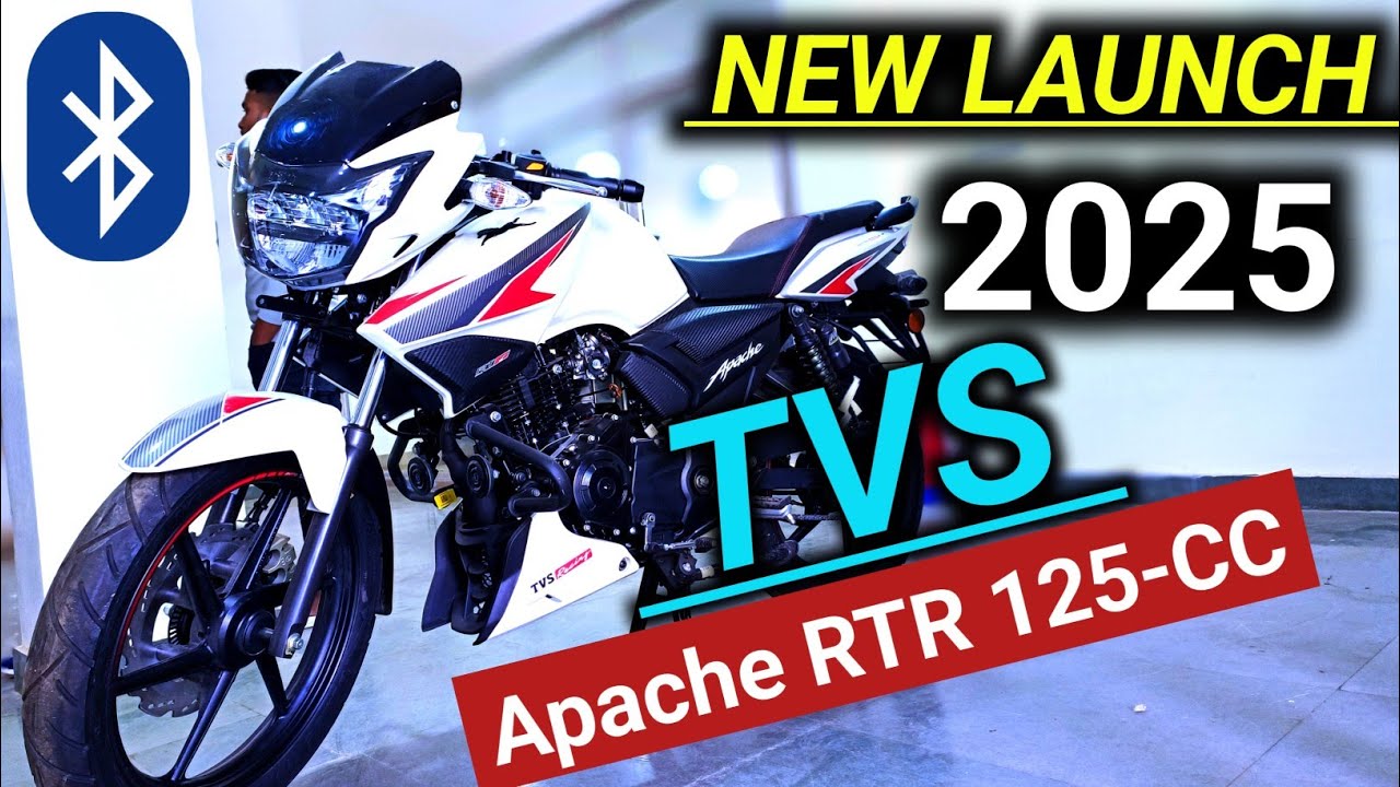 New Launch 2025 TVS Apache RTR 125-CC 😱 @Bikersrj786 #apache125video ...