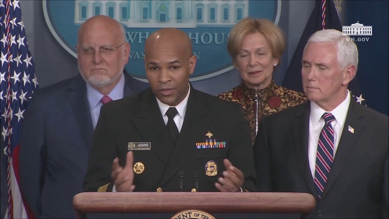 Surgeon General Adams Sets The Record Straight On Coronavirus Risks ...