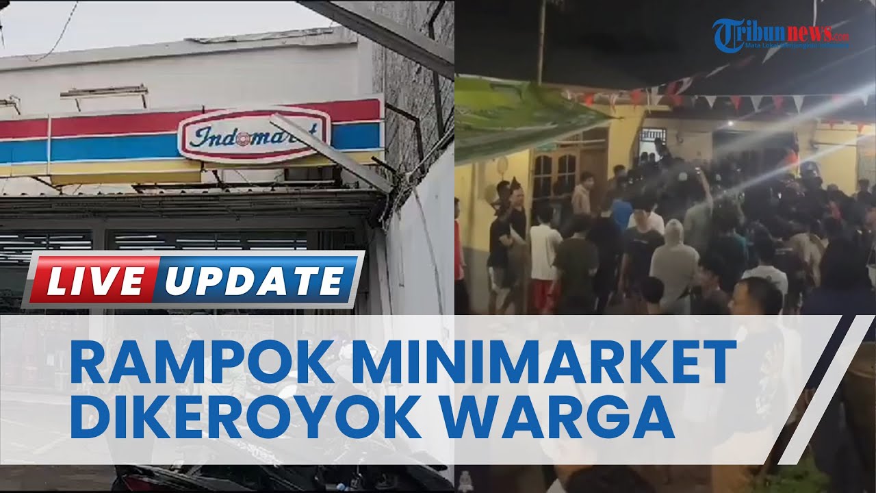 Rampok Gagal! Dikepung dan Dikeroyok Warga Seusai Kabur ke Atas Genteng ...