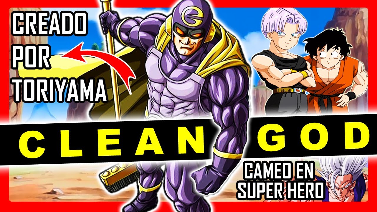 ⍟CLEANGOD, el SUPERHÉROE del nuevo MANGA de DRAGON BALL SUPER ...