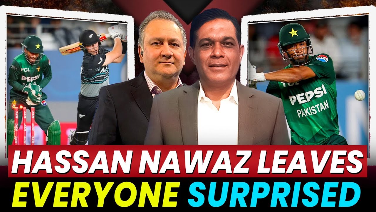 Hassan Nawaz Leaves Everyone Surprised | Caught Behind - YouTube