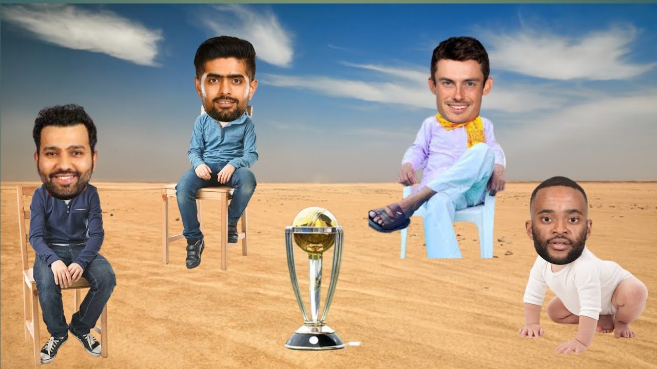 Cricket comedy 😂 | SA VS NED | Rohit Temba Bavuma Babar Azam Scot ...