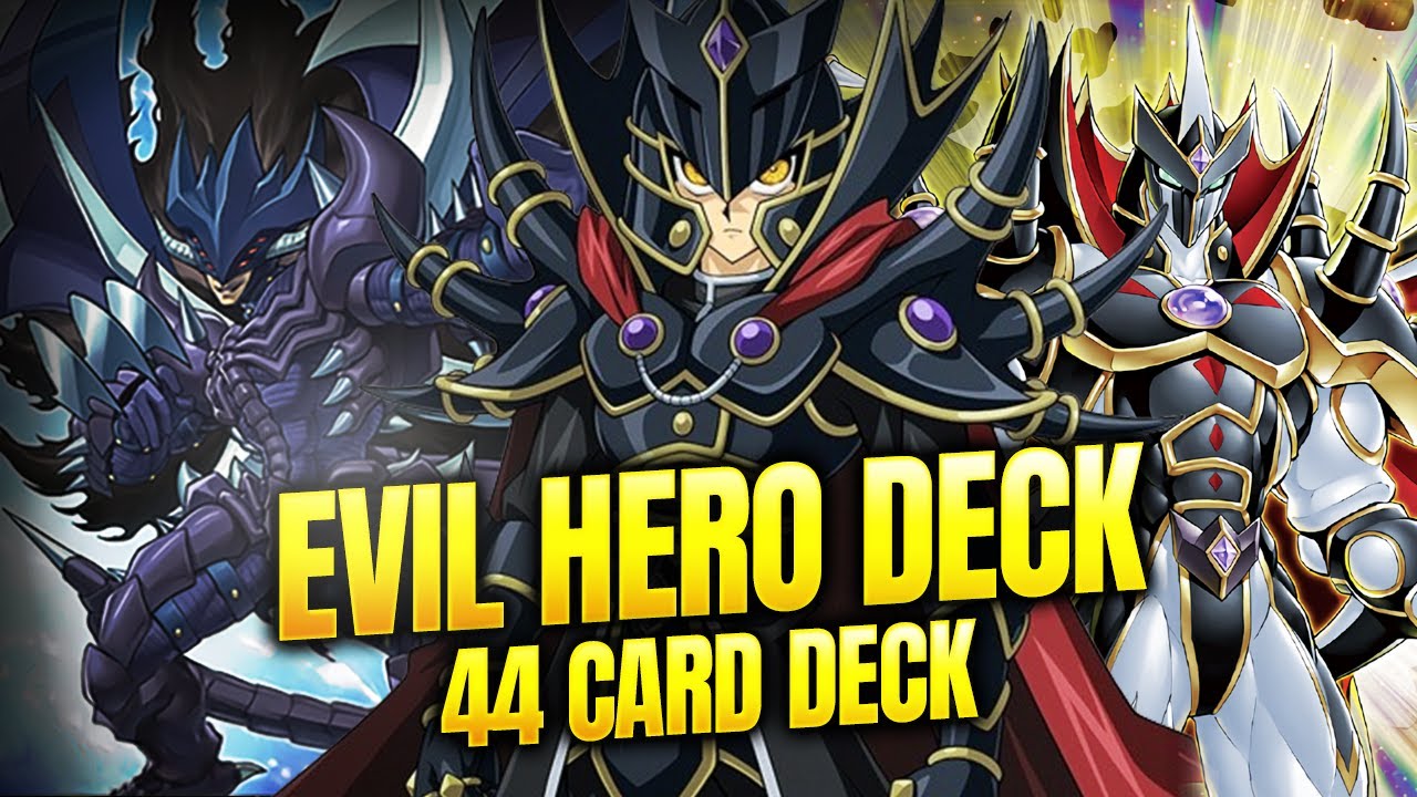Unleashing the Power of Evil Heroes!‍!! Best Evil Hero Deck - YouTube