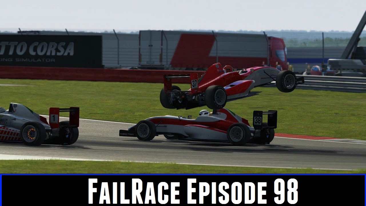 FailRace Episode 98 The Luckiest Race Car - YouTube