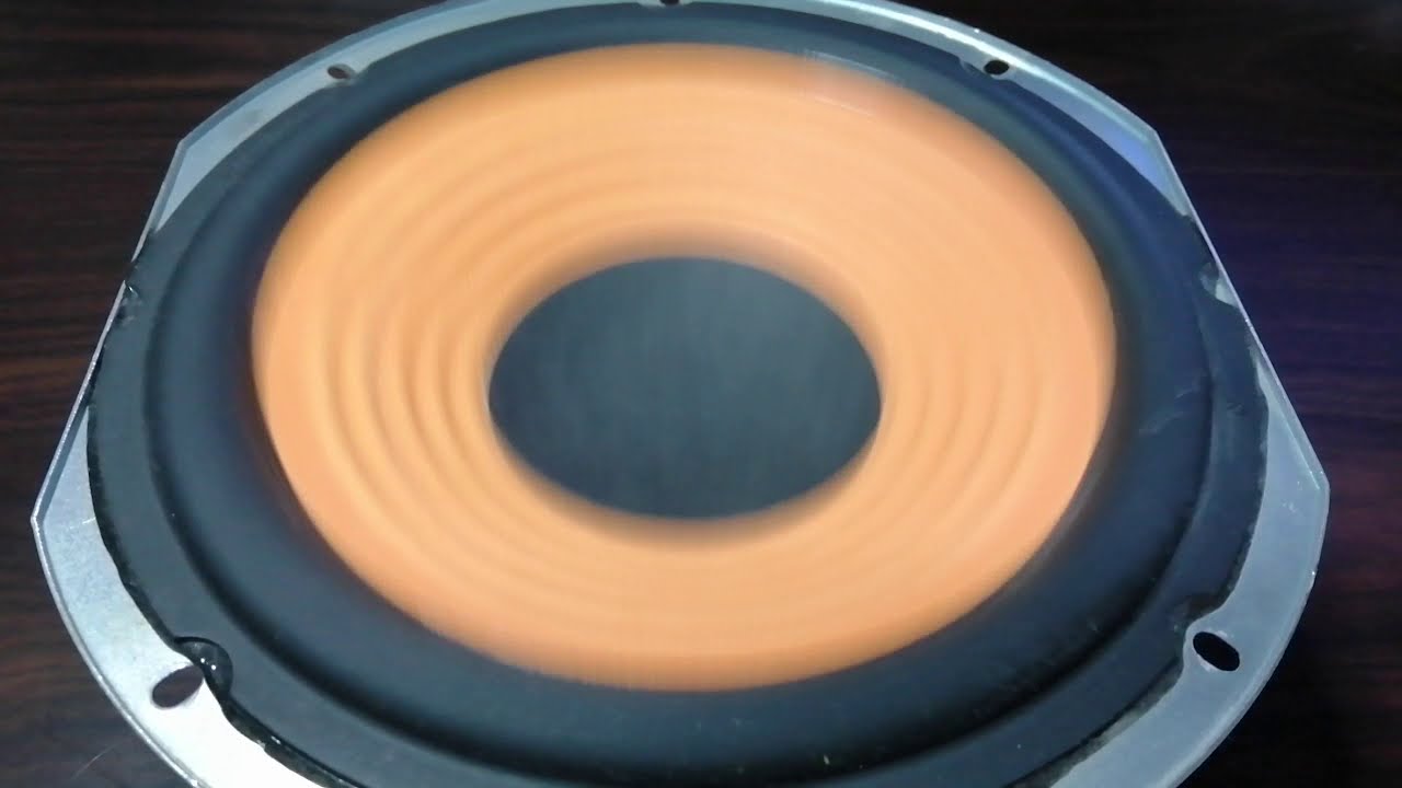 Sony 8 Inch Subwoofer 1-858-348-11 Driving TEST - YouTube