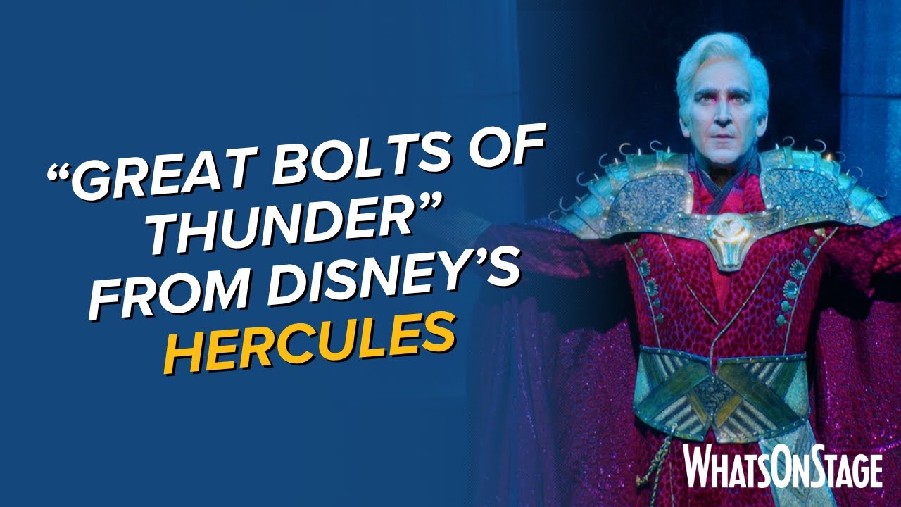 "Great Bolts of Thunder" from Disney's Hercules in London's West End ...