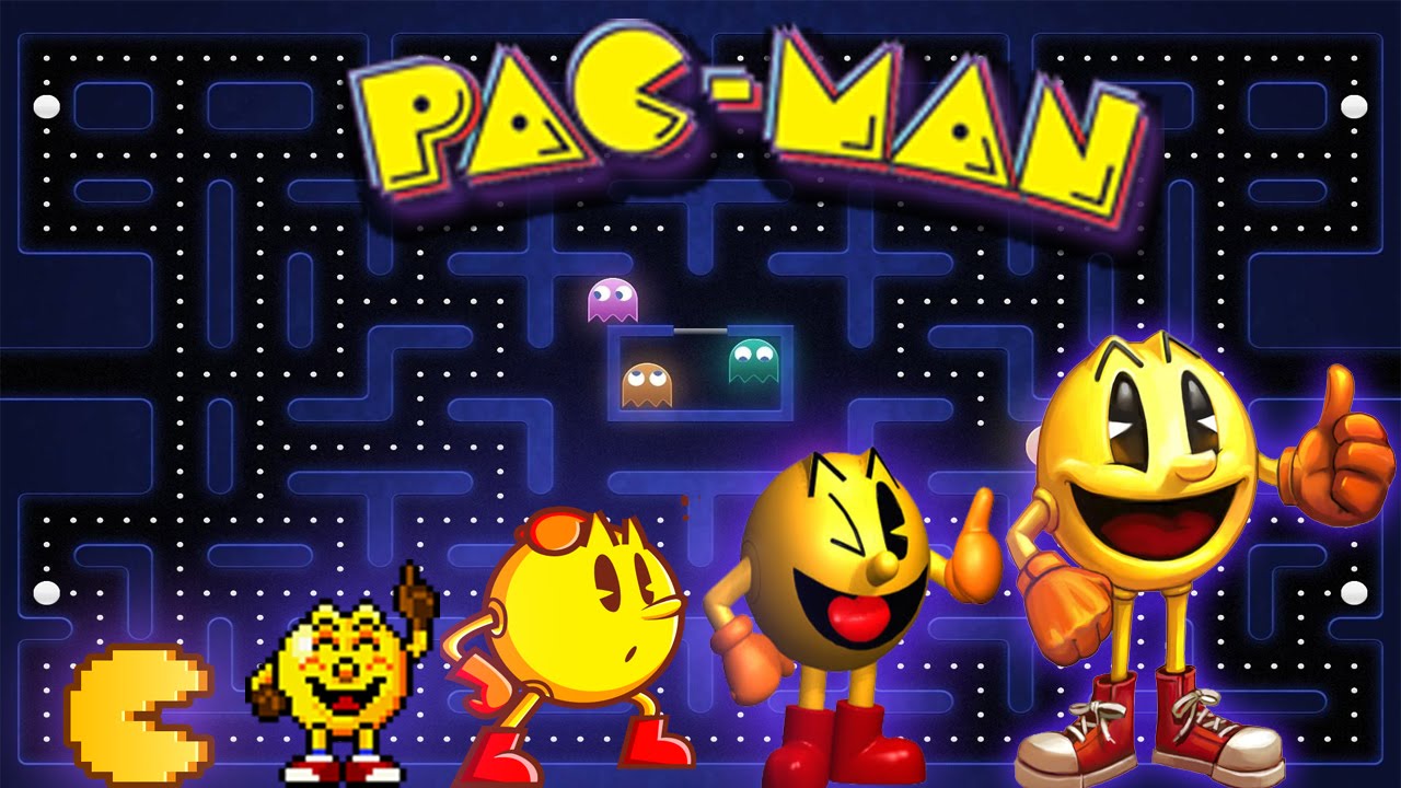 Pac-Man ê seus spin offs - YouTube