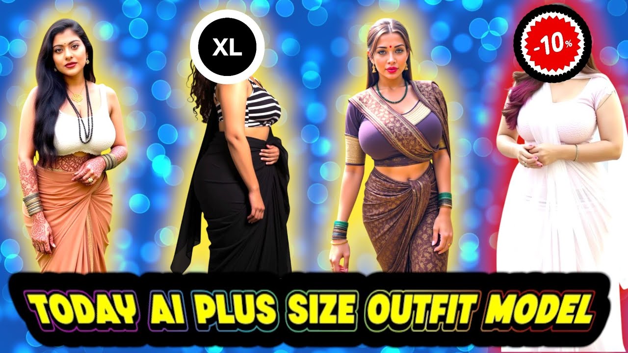 Plus Size Indian Model Outfits Stunning Fashion 160325-04 - YouTube