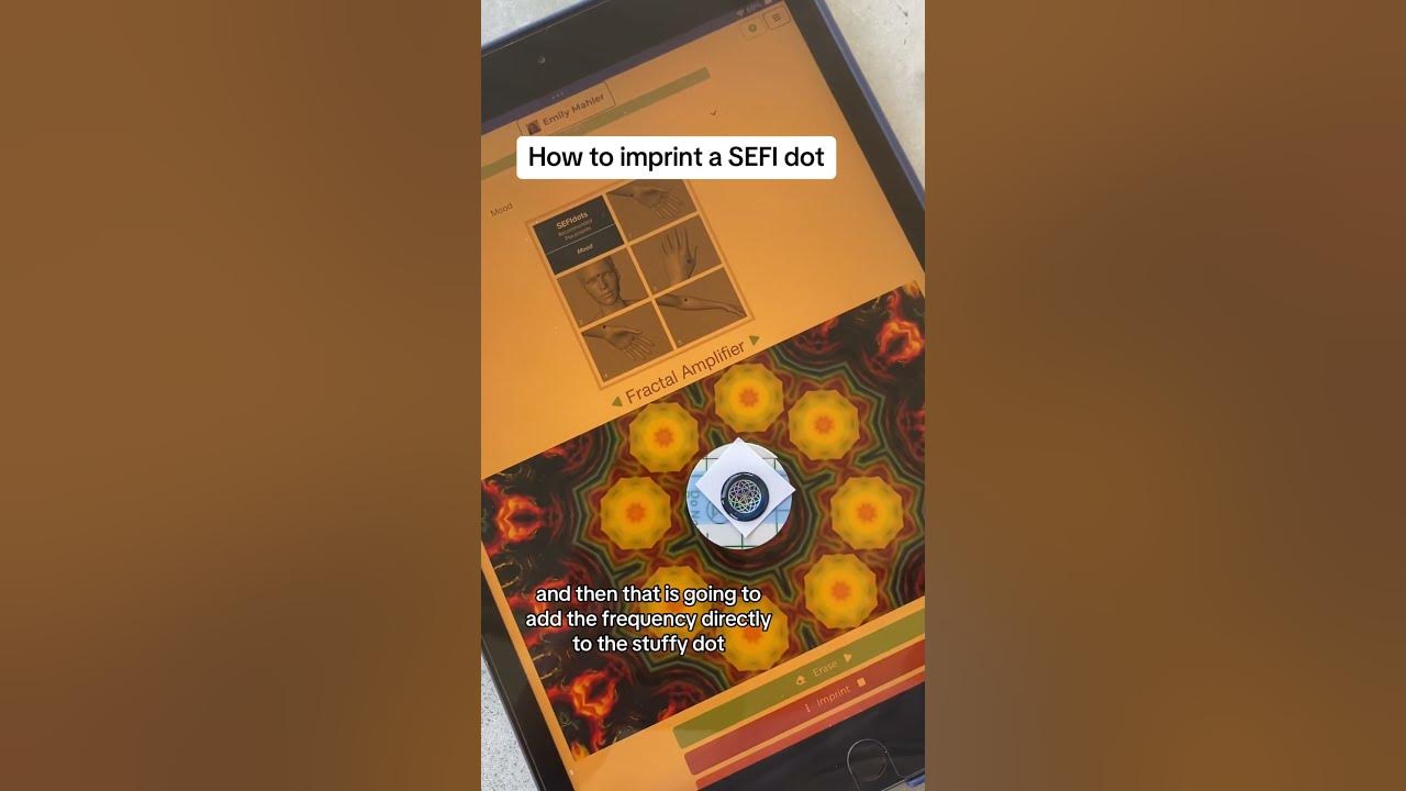 How to Imprint SEFI dots using the AO scan - YouTube