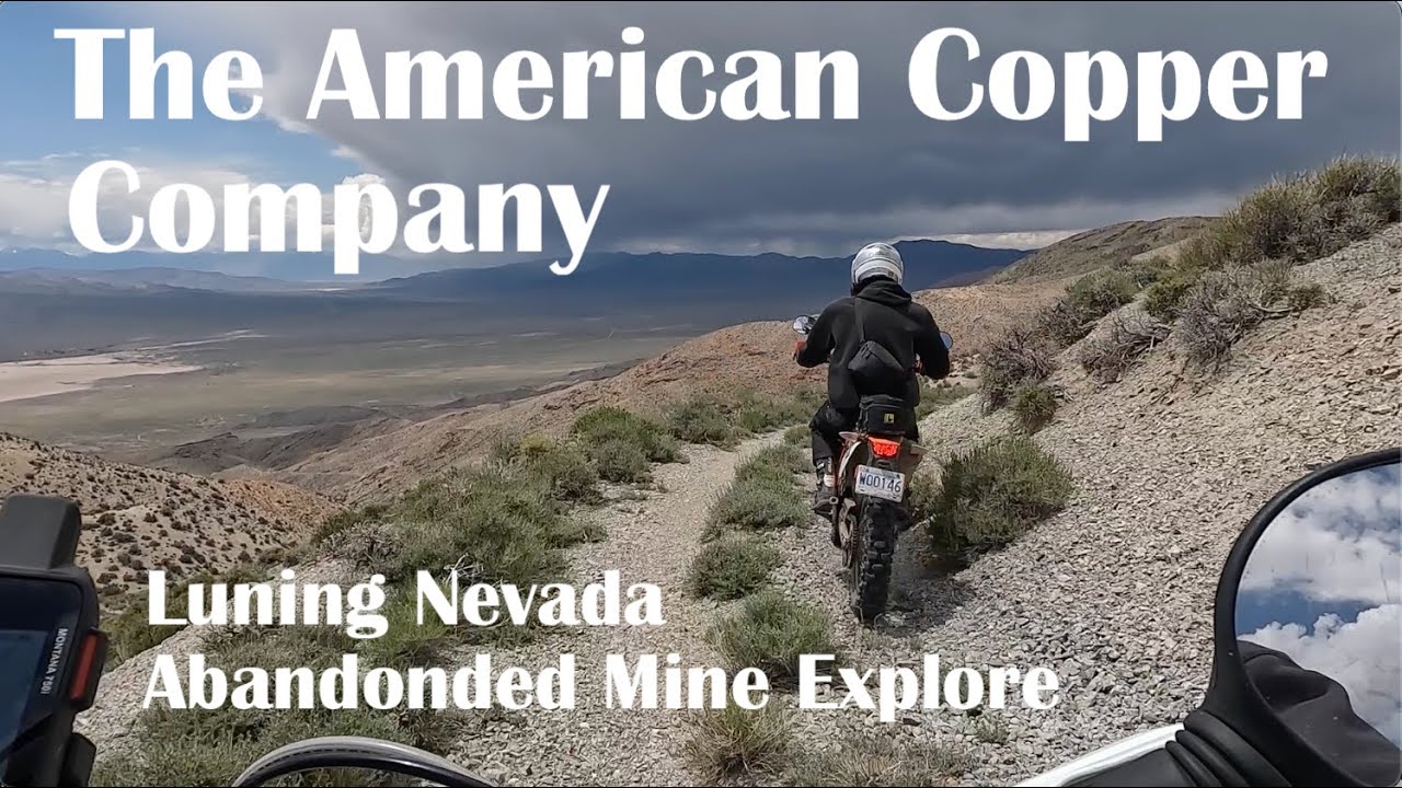 Luning Nevada New York Canyon Copper Mines KTM Adventures & Exploring ...