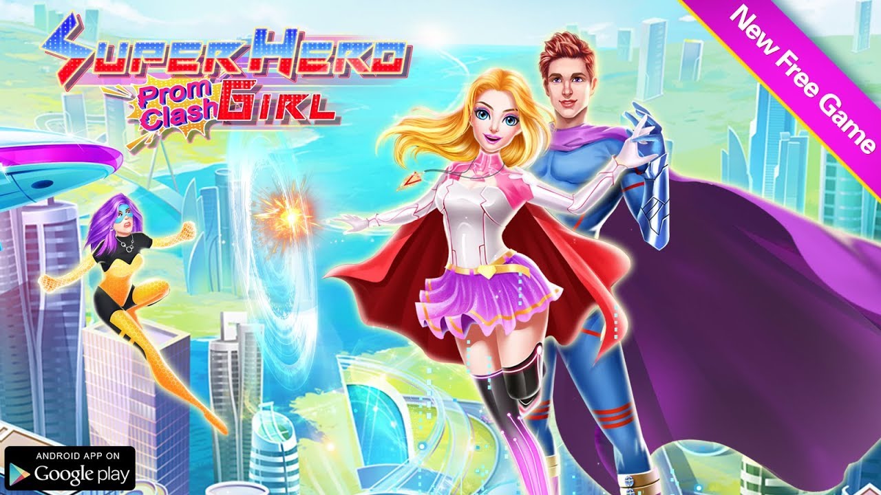 Superhero Girl Prom Clash - YouTube