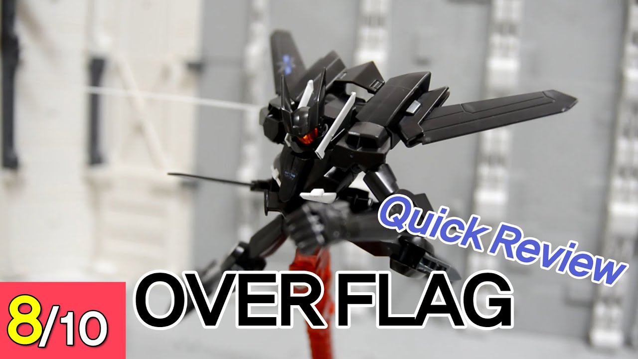 [Quick Review] HG 1/144 오버 플래그 - Over Flag - YouTube