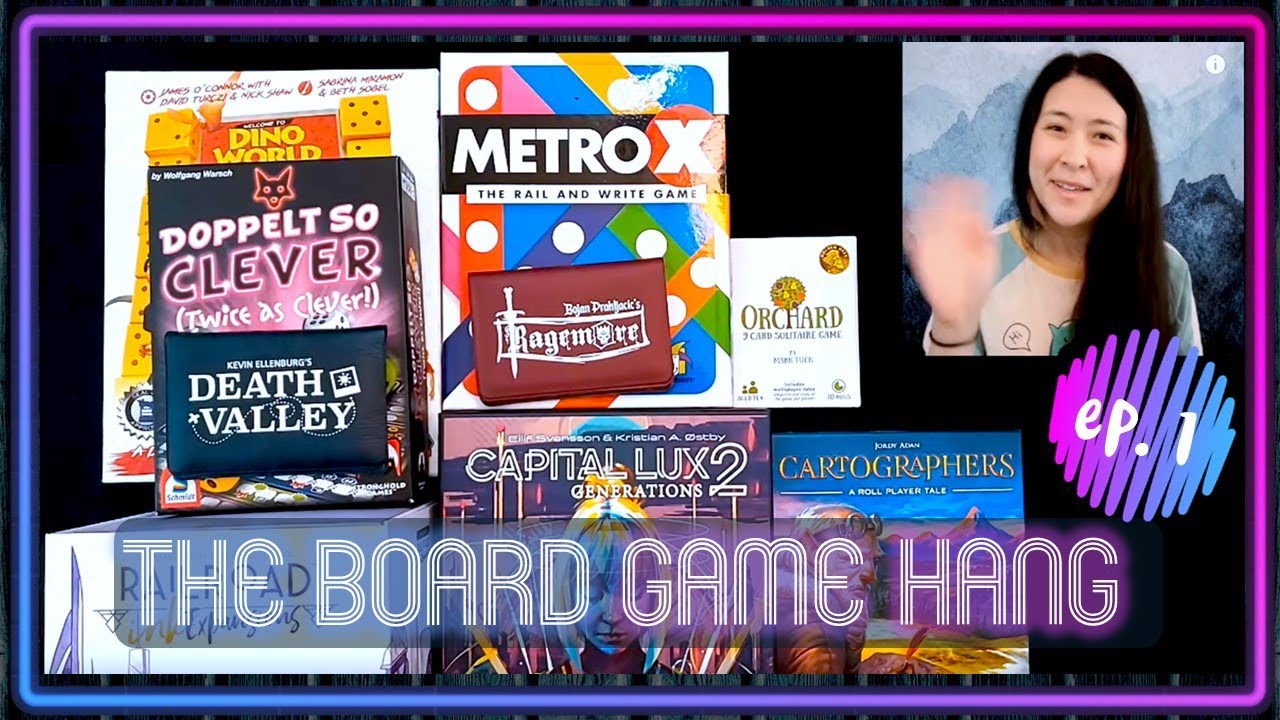 The Board Game Hang!!! ep. 1 🎊 - YouTube
