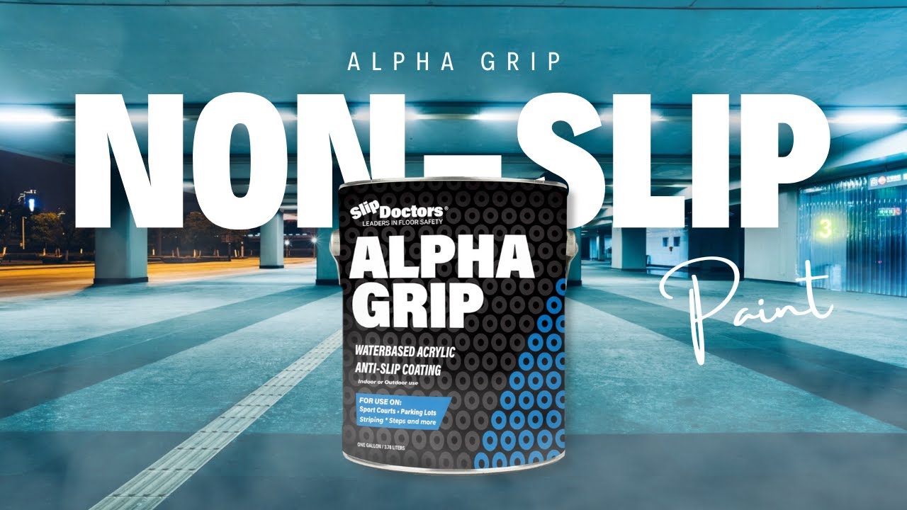 Introducing Alpha Grip: A non-slip striping paint for parking lots ...