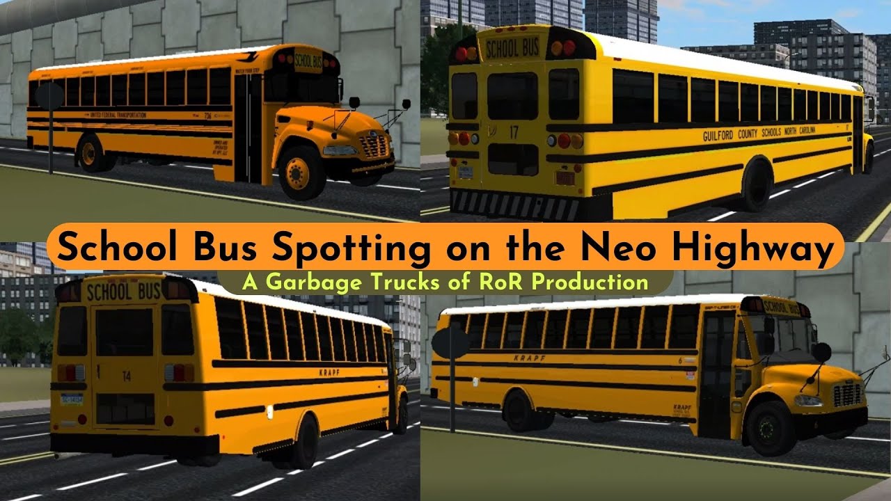 Rigs of Rods - School Bus Spotting by the NeoQueretaro 2.0 Highway ...