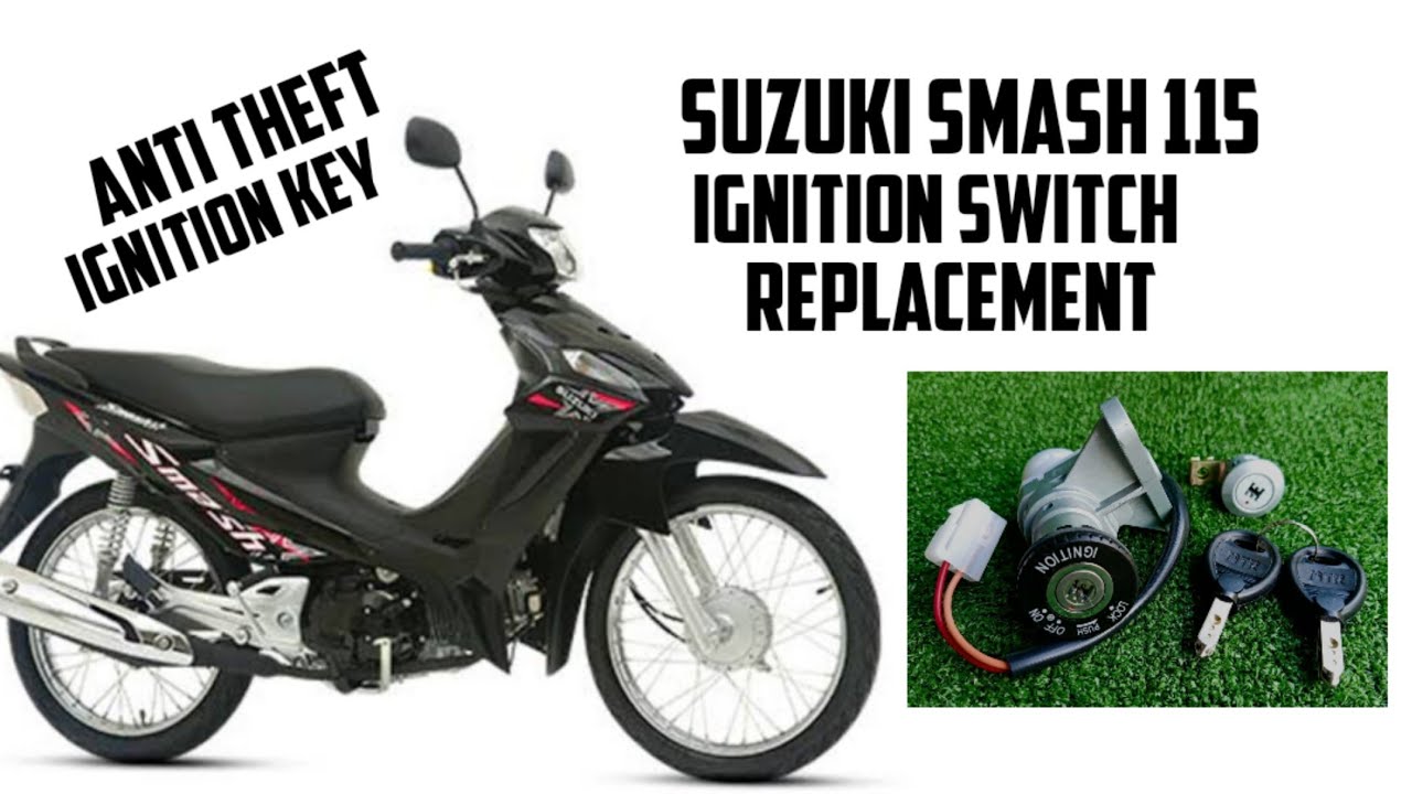 Paano Magpalit ng Ignition Switch Suzuki Smash 115 - YouTube
