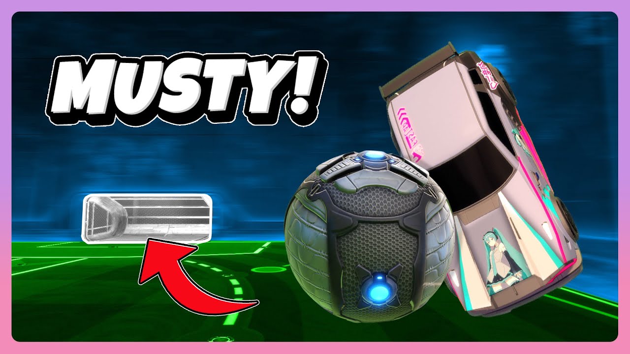 INSANE 0 BOOST MUSTY FLICK┃Rocket League SSL 2v2 - YouTube