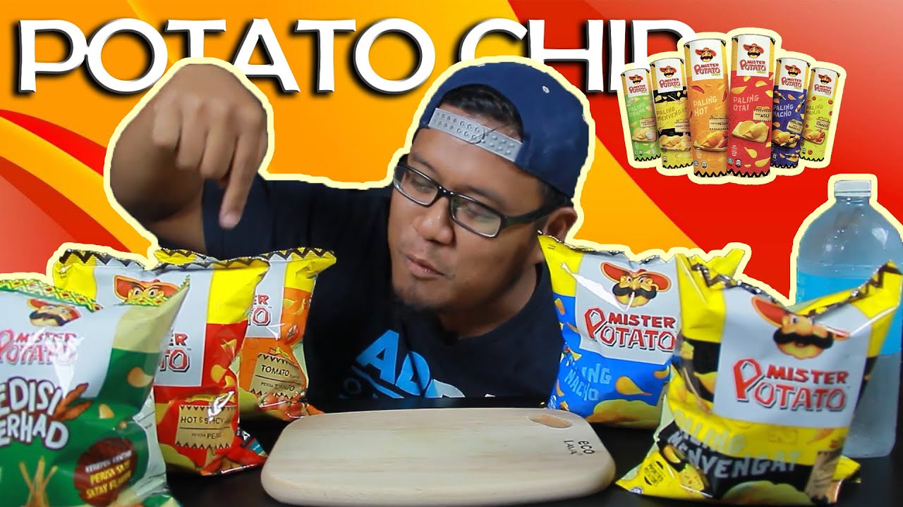 Potato Chip Challenge : 5 Taste | EATING SHOW WITH ASMR - YouTube