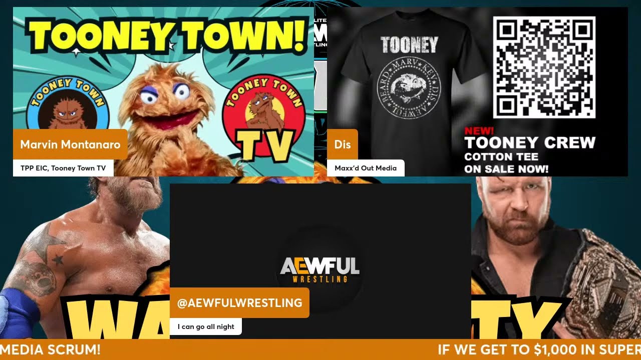 MARVIN MOVIE MONSTER IS LIVE: AEW Revolution 2025 Watch Party - YouTube
