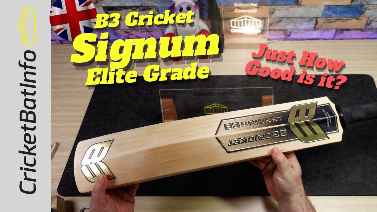 How Good is the B3 Cricket Signum Bat? - YouTube