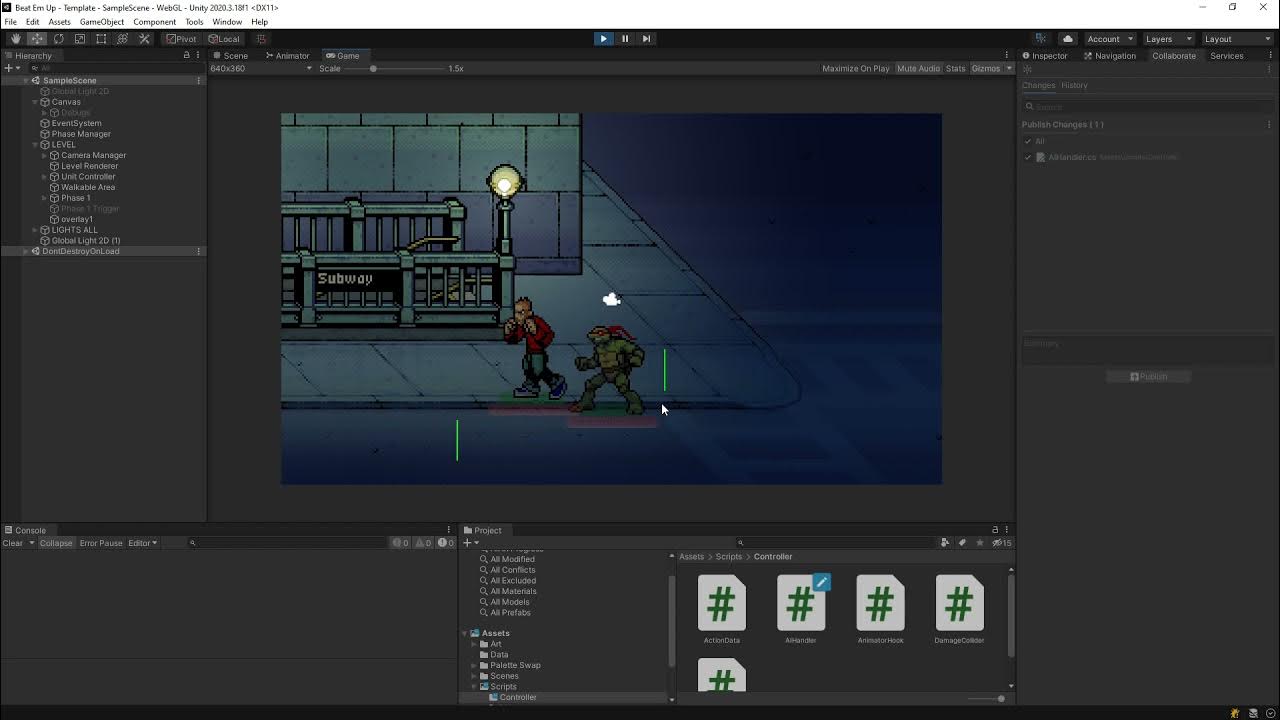 Beat Em Up - Part 23 - AI State Machine - YouTube