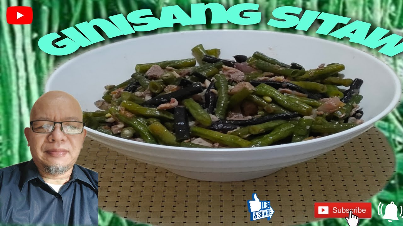 EP069 GINISANG SITAW/#GUISADONG SITAW/#STRING BEANS STIR FRY - YouTube