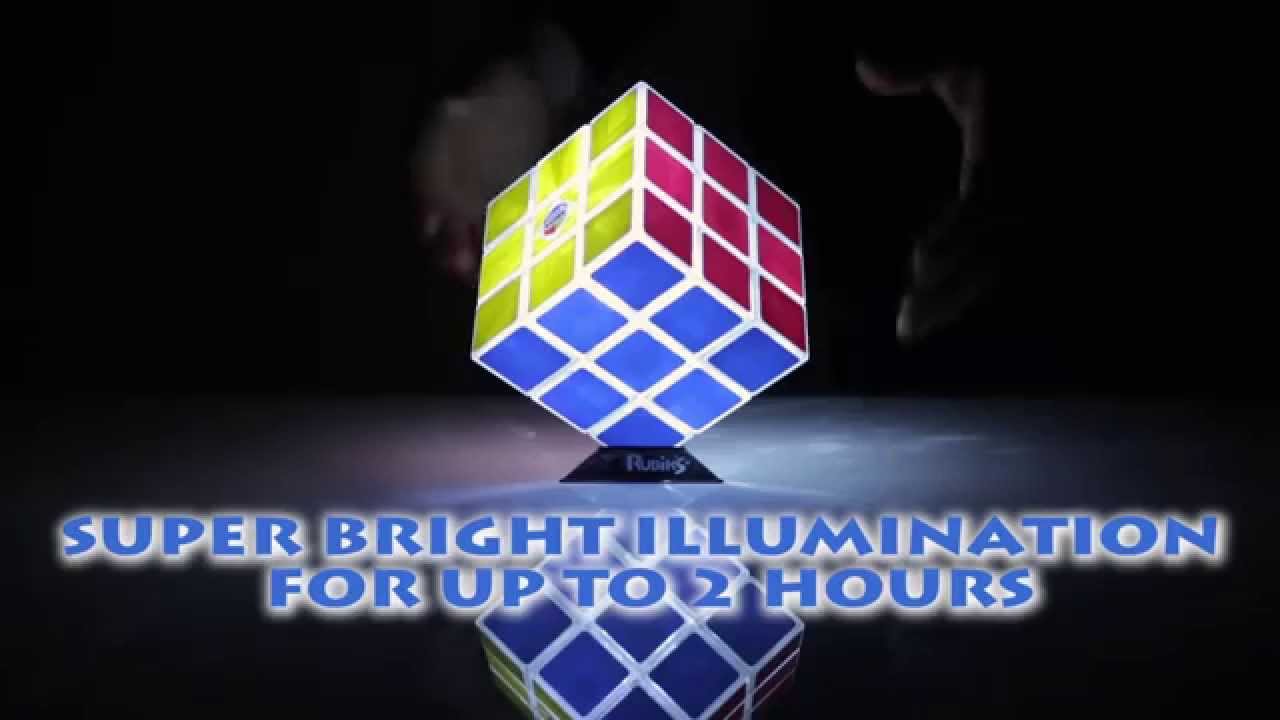Rubik's Cube Light - www.yuppiegadgets.com - YouTube